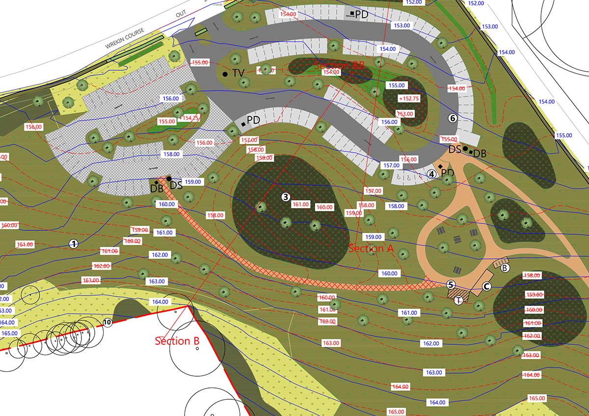Donkey Field Car Park, The Wrekin - Design With Nature